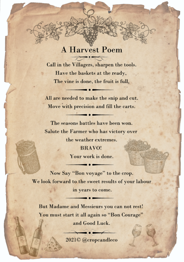 A Harvest Poem - The Crop Candle Company